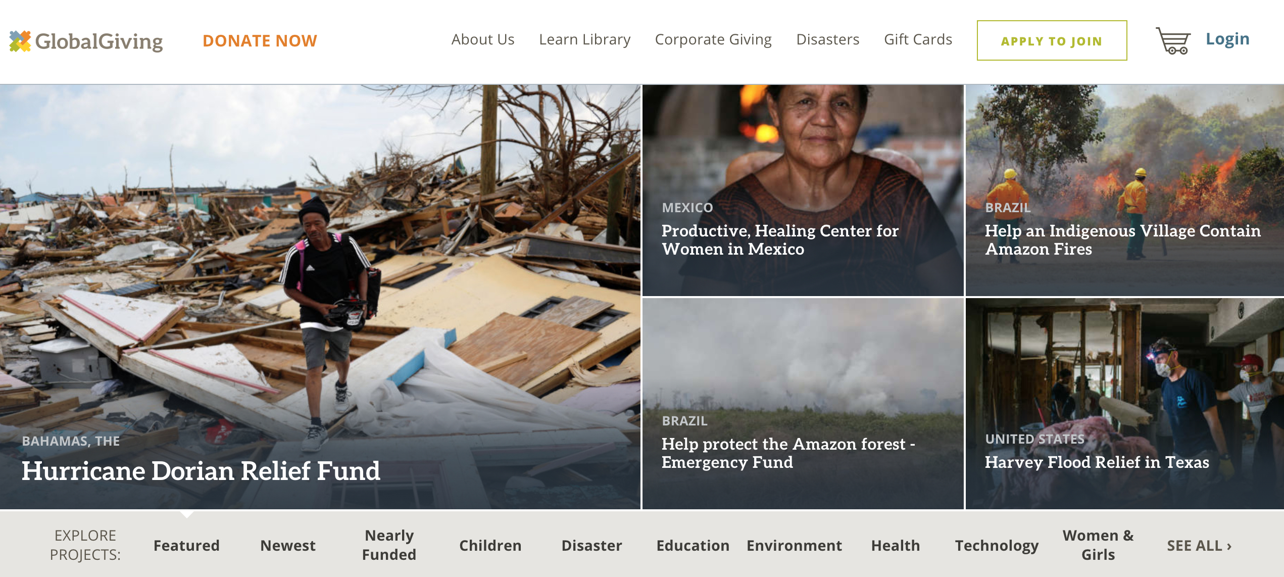 비영리단체를 위한 클라우드 펀딩 플랫폼을 운영하는 GlobalGiving – Choasin Blog